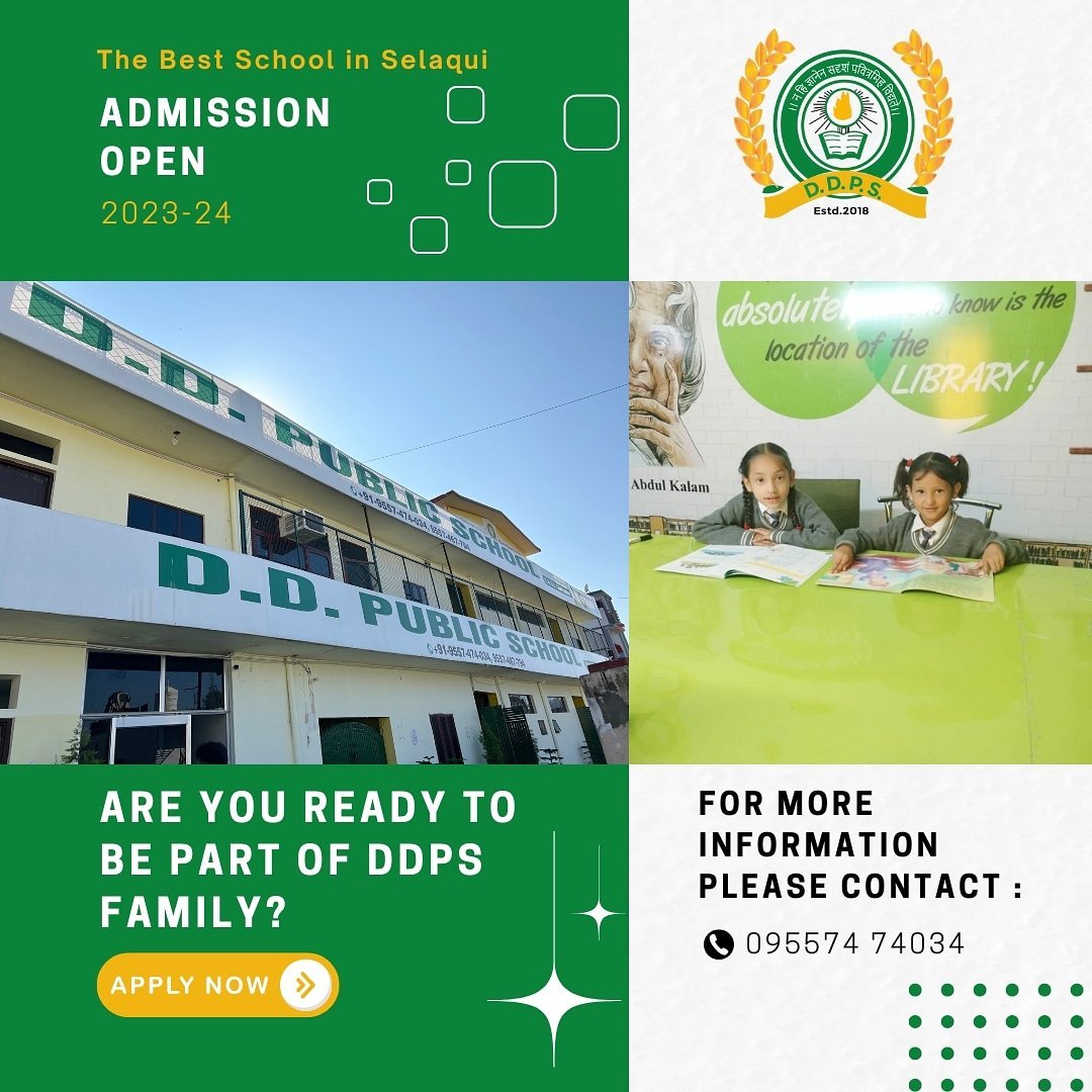 D D Public School, Selaqui - DDPS Selaqui